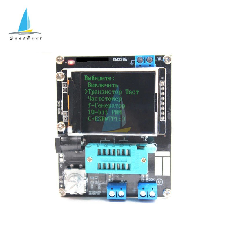 Nieuwste Nieuwe Gm328A Transistor Tester Diode Capaciteit Esr Spanning ...