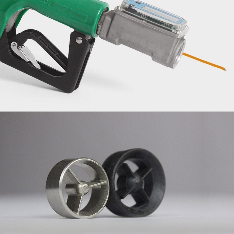 Digital Turbine Flow Meter Flowmeter Pcb Electronic Flow Sensor Counter ...