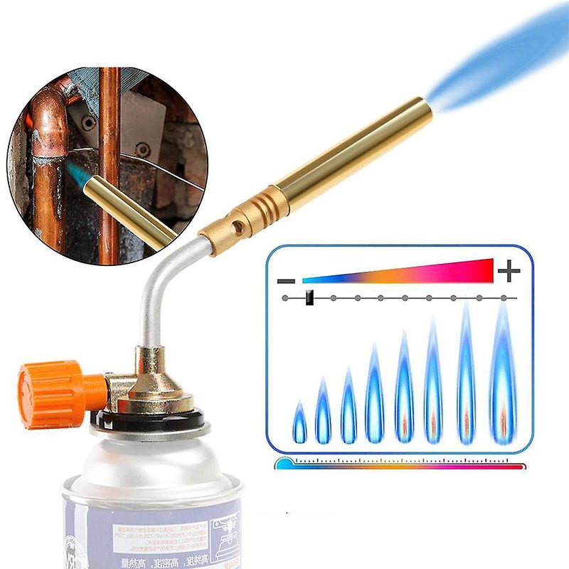 Burner Welding Gas Torch Flame Gun Flamethrower Camping Bbq Portable ...
