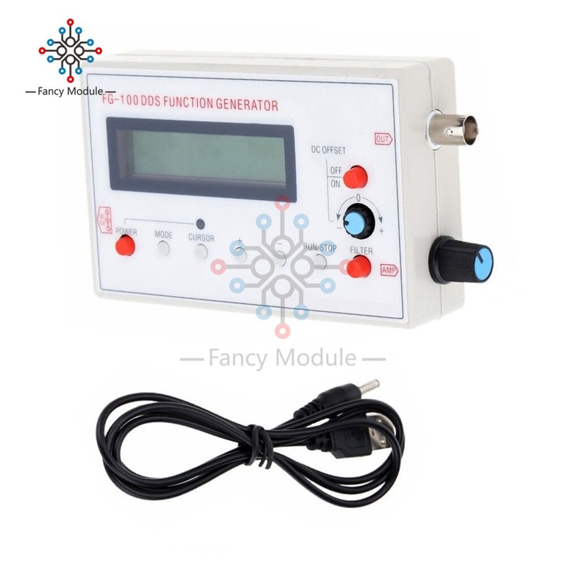 Fg-100 Dds Function Signal Generator Frequency Counter 1Hz - Signal ...