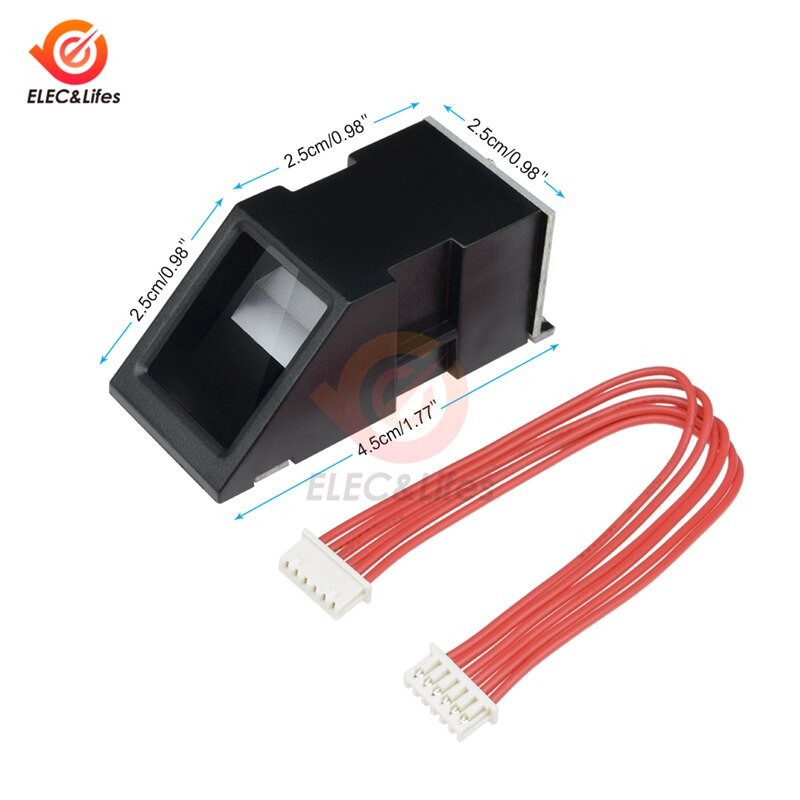 Fpm10A Optical Reader Sensor Module Door Lock Scanner Module For Serial ...