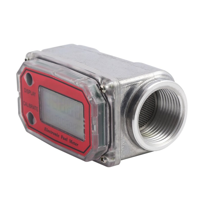 Allsome Llw - 25 Digital Turbine Flow Meter For Measuring Gasoline Kerosene