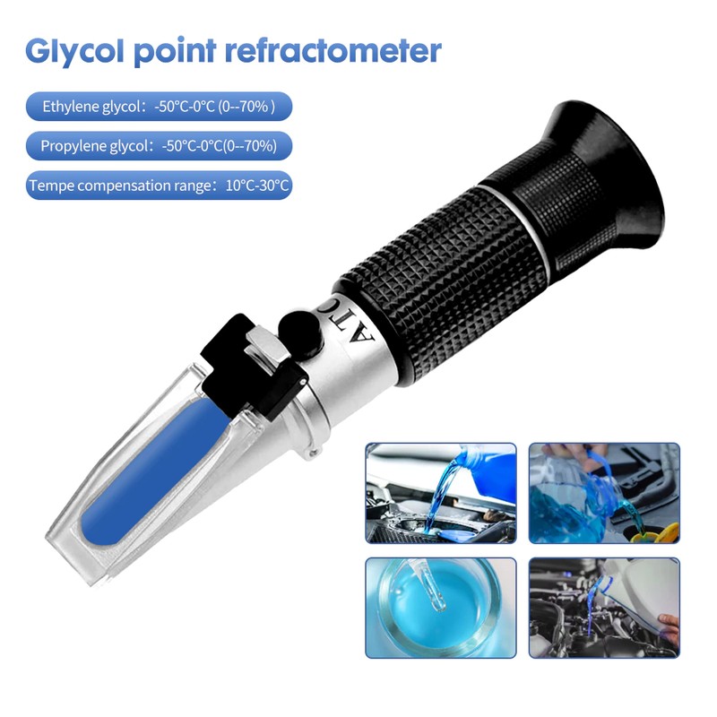 4 In 1 Car Refractometer Vehicle Urea Tester 30-35% Adblue Glycol ...