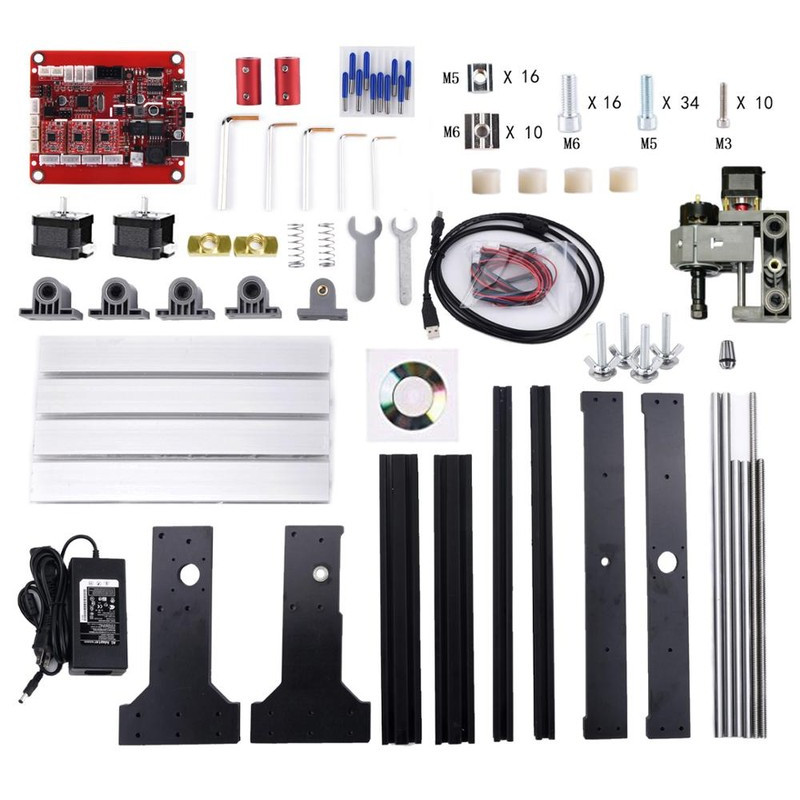 Cnc 3018 Pro, Diy Engraving Machine Pcb Milling Machine Laser Engraving ...