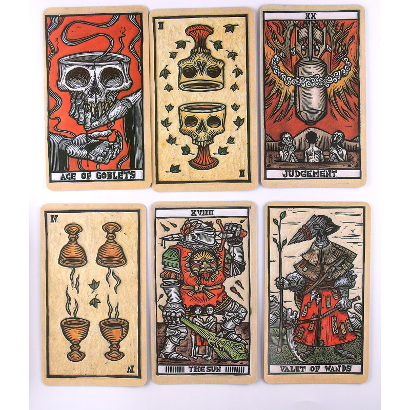 Tarot Del A Tarot Deck And Guidebook Inspired By The World Of Del Toro ...