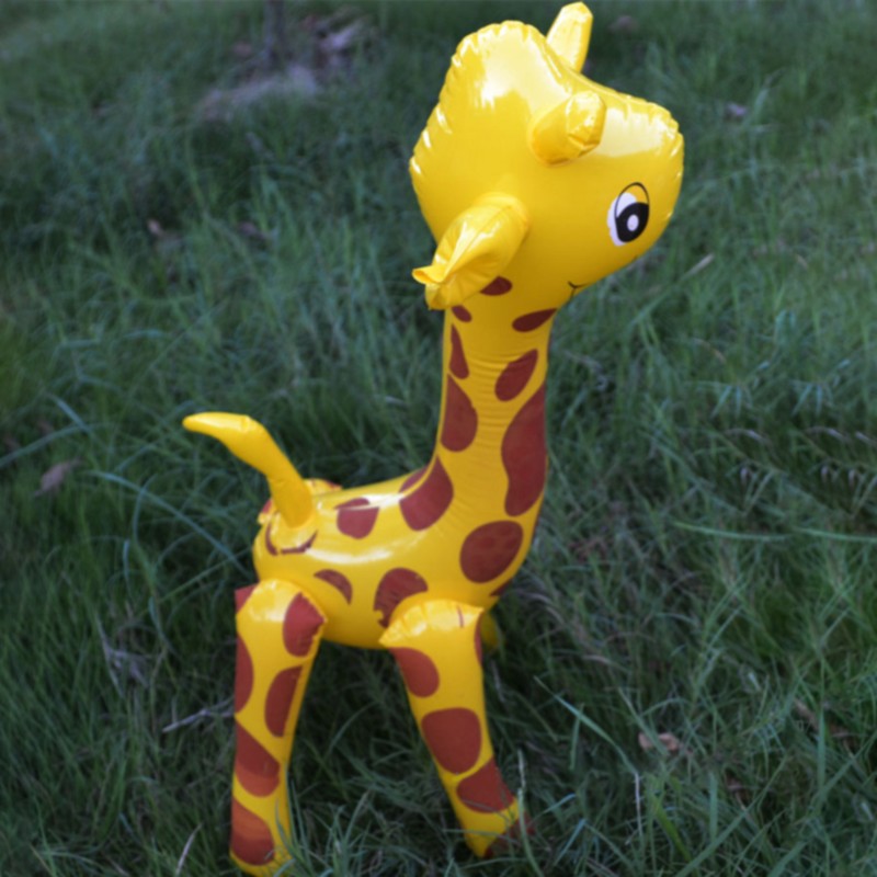 Balloon Party Large Blow Up Cute Children Pvc Gift Cartoon Giraffe ...