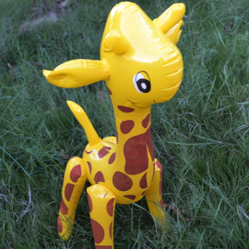 Balloon Party Large Blow Up Cute Children Pvc Gift Cartoon Giraffe ...